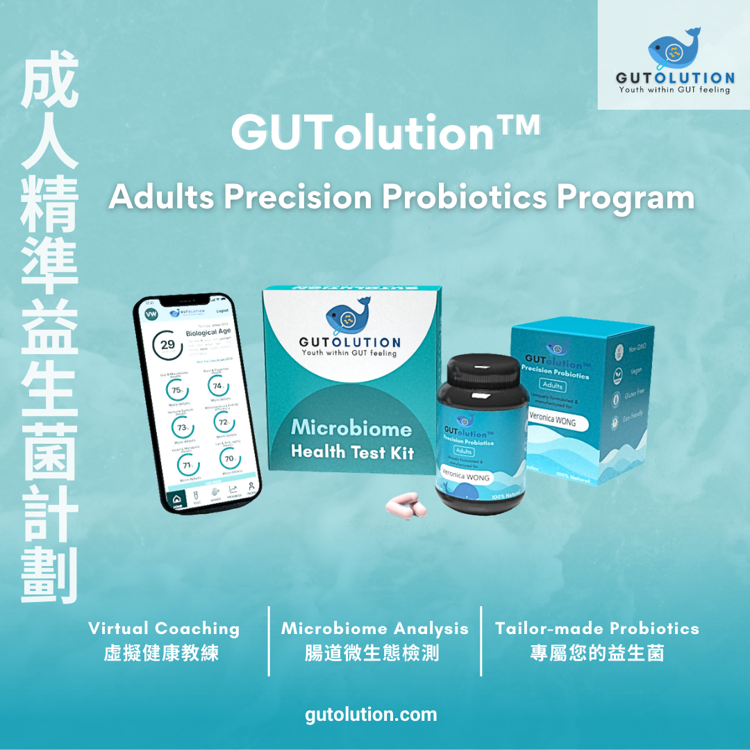 GUTolution™ Adults | Precision Probiotics Program – Gutolution